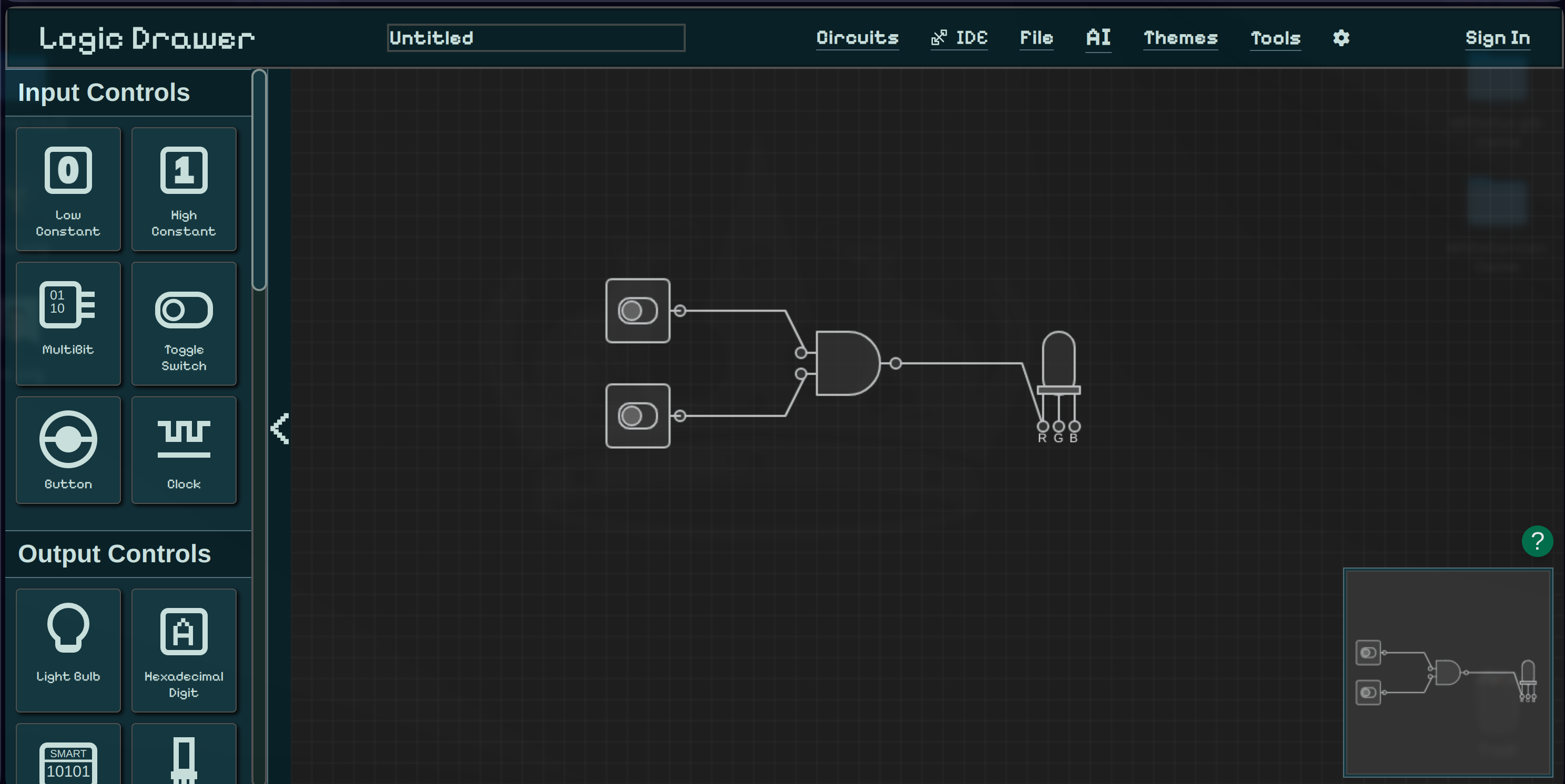 LogicDrawer – AI-Powered Logic Circuit Designer